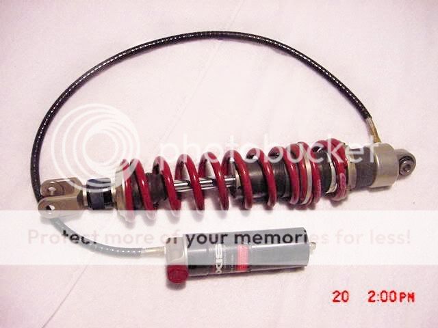 Custom Axis YFZ 450 front & rear shocks