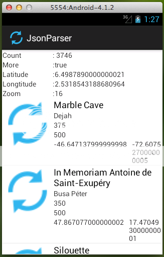 Belajar Android Tutorial Parsing JSON dengan menggunakan Spring ...