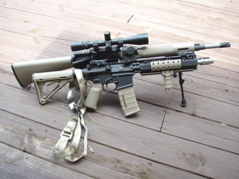 Duracoated A2 complete Stock kit in magpul fde $75 shipped - AR15.COM