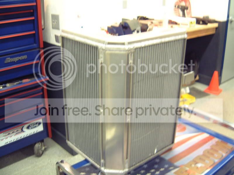 V - Shaped Radiator | Yellow Bullet Forums