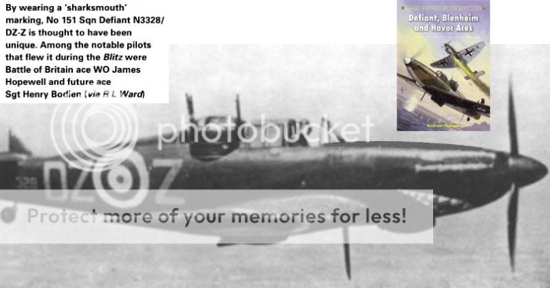 No. 151 Sqn Bolton Paul Defiant Query - Aircraft WWII - Britmodeller.com