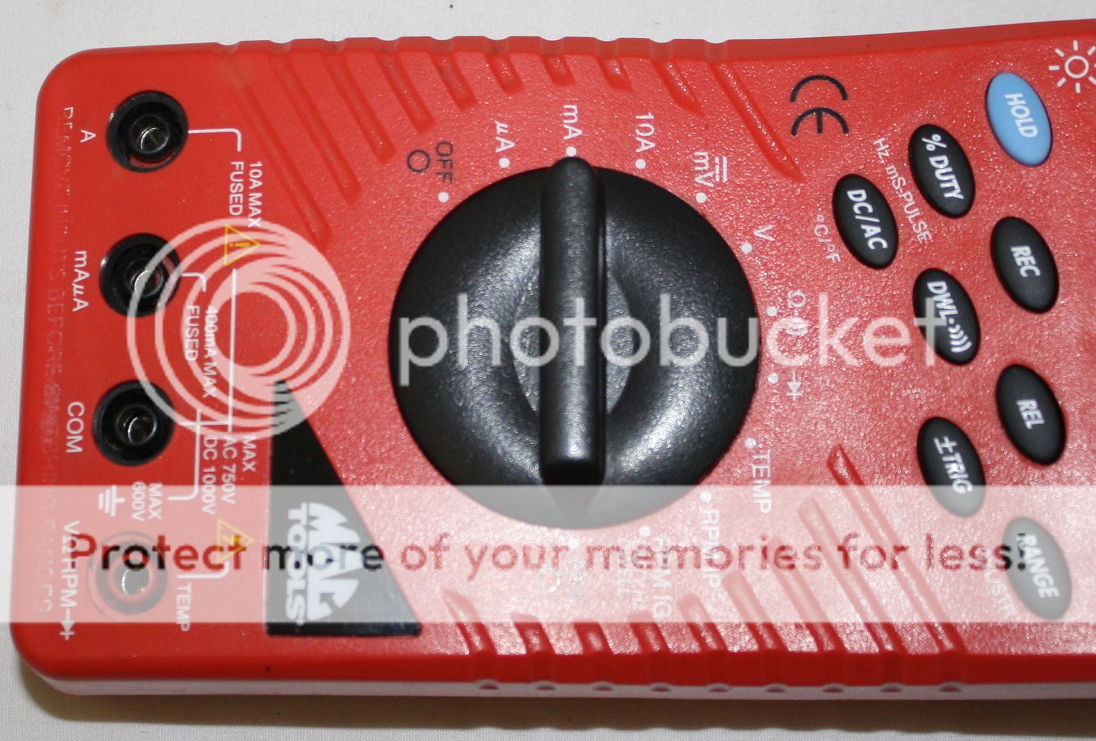 Mac Tools EM710 Digital Multimeter with Backlit Display 138973-1 | eBay